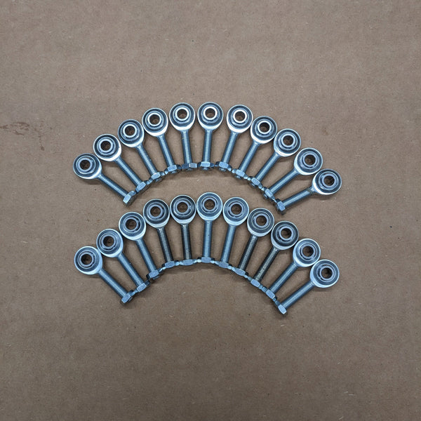 Radius Rod End/Jam Nut Kit 5/16- 44pc. – NC Chassis